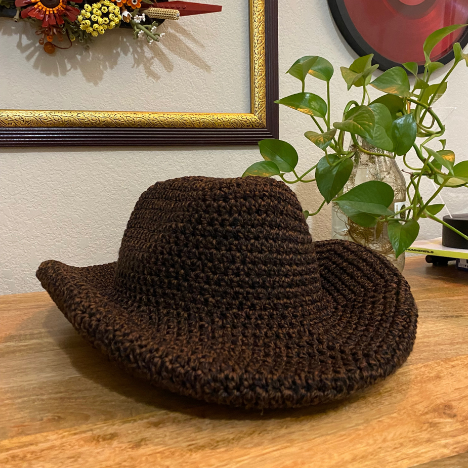Cowboy Hat Crochet Pattern – Abike Ade