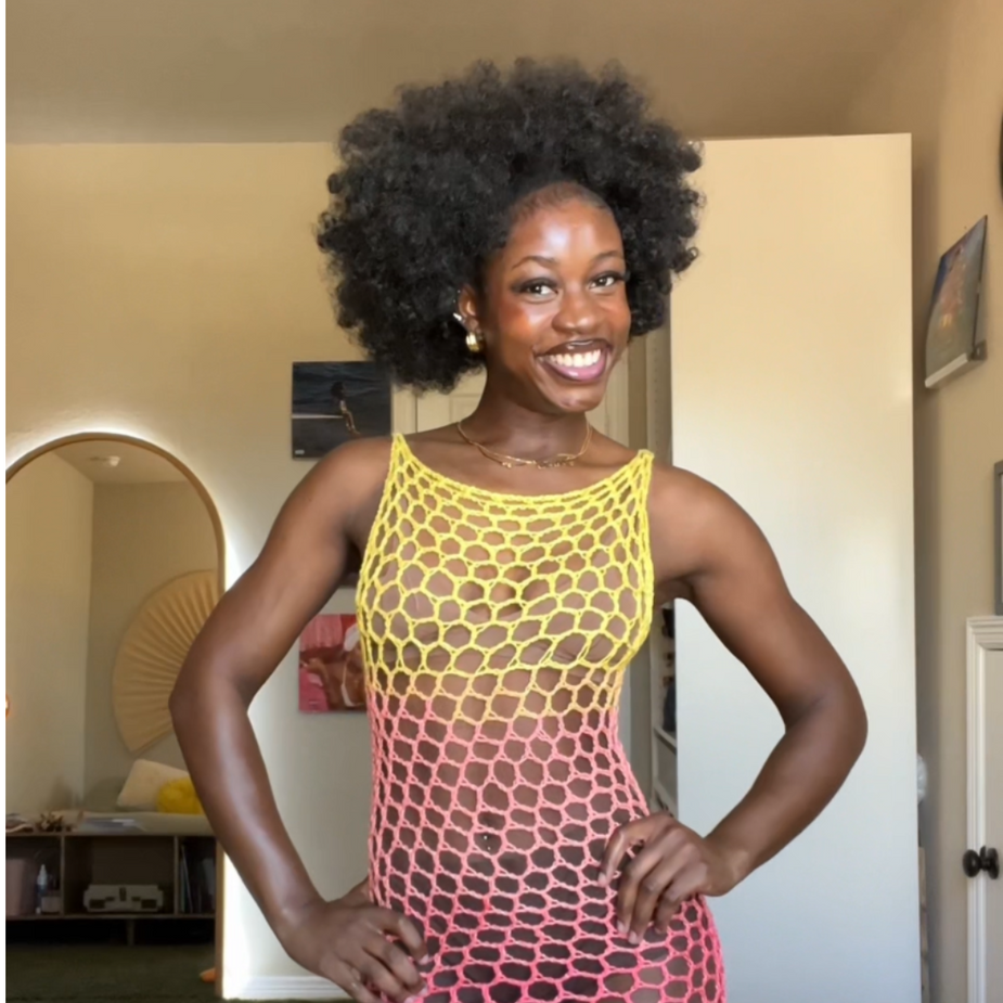 Mesh Dress Pattern – Abike Ade